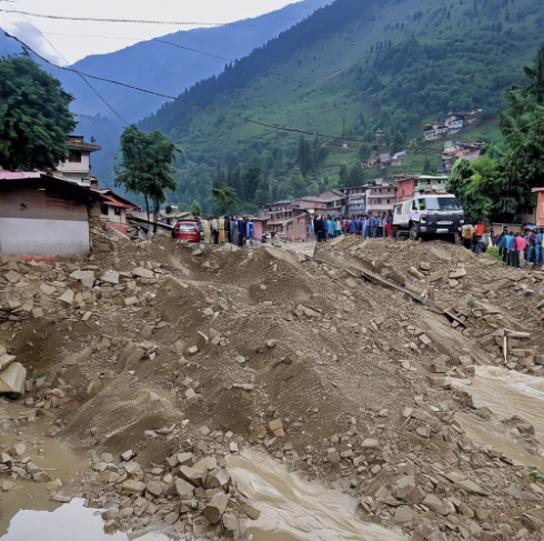 Tragedy Strikes Kullu: Landslide Buries 7 Buildings, Death Toll Rises ...