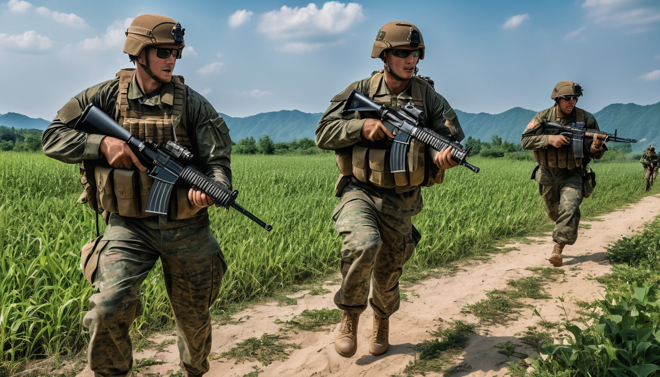 US Commandos Training near North Korea – Meeko News